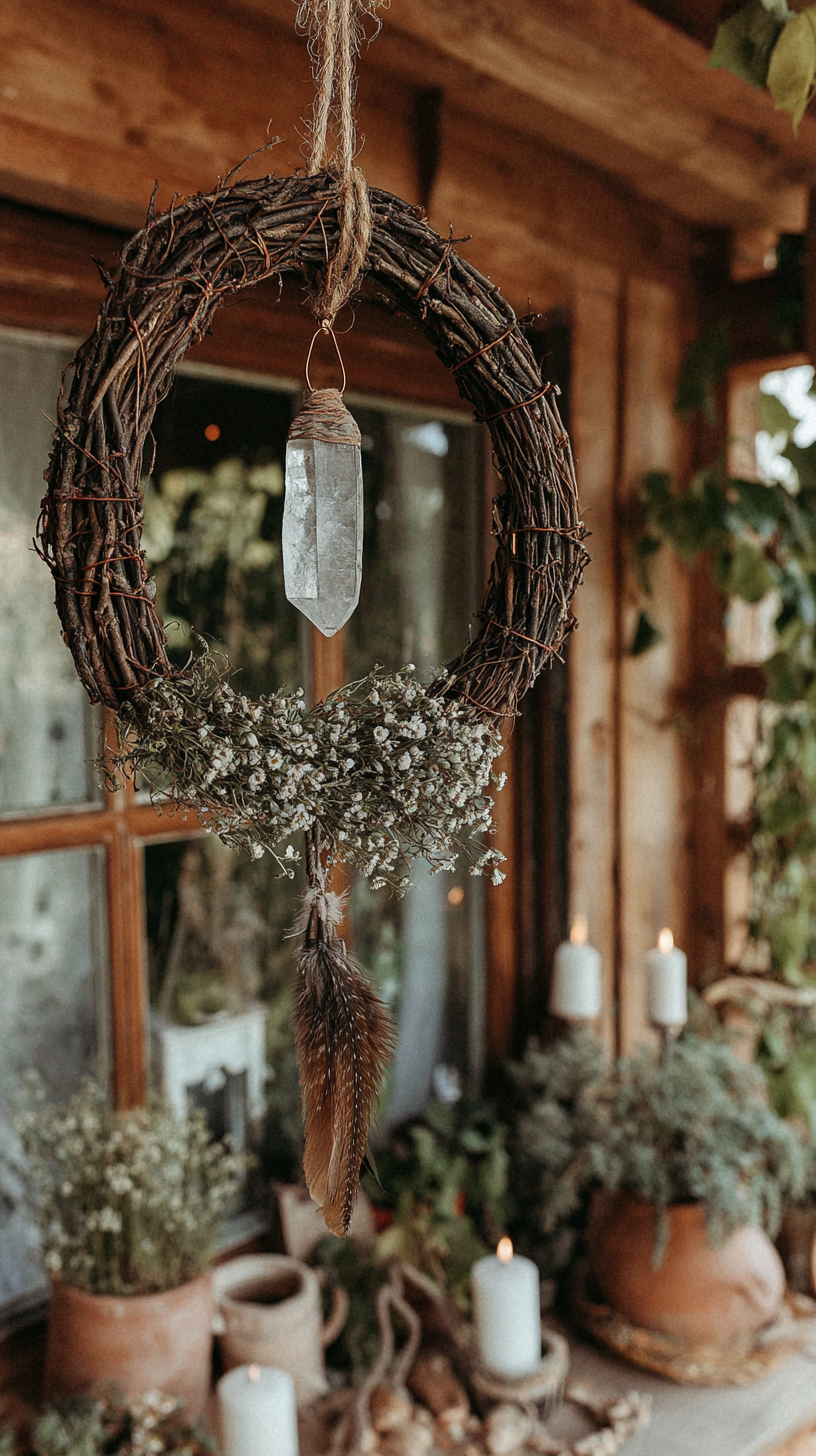 9 Simple DIY Twig Craft Ideas for Witchy Home Decor - Wild Enchantment