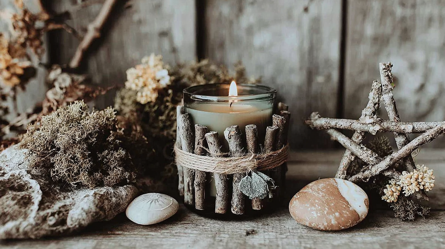 How To Make a Woodland Twig Candle Holder That Looks Beautiful on Your ...